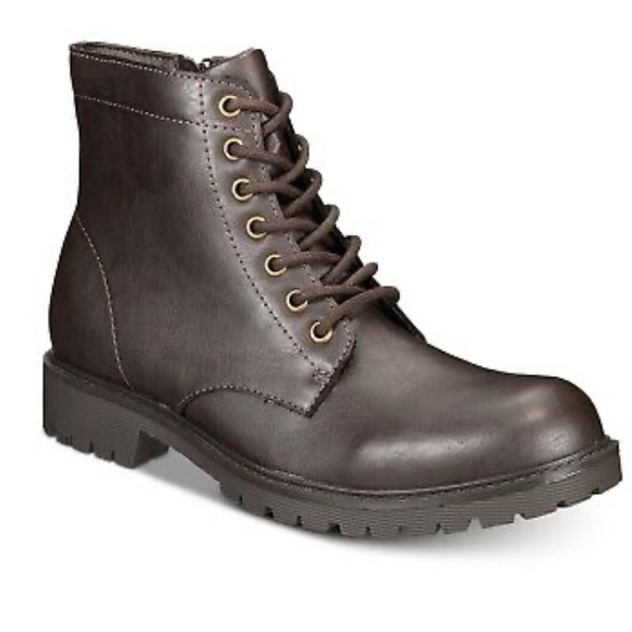 Club Room | Shoes | Nwot Club Room Landon Slide Chestnut Brown Zip Lace ...